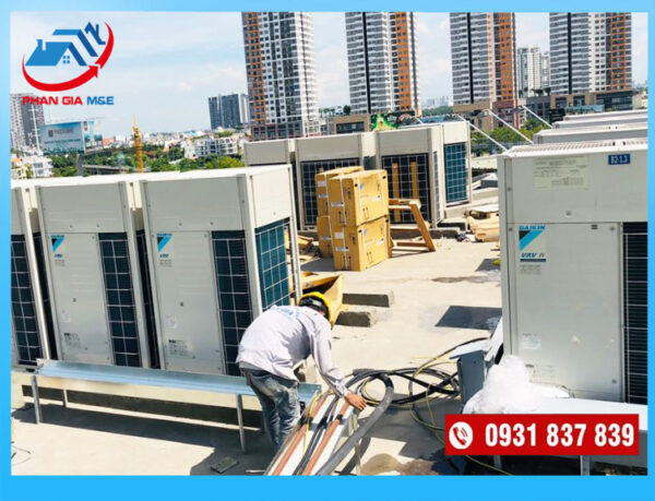 Thi công lắp đặt ống đồng máy lạnh âm tường chuẩn kỹ thuật